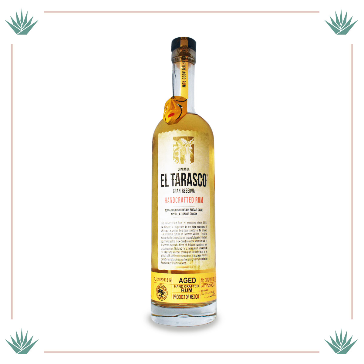 Charanda El Tarasco Aged - Rum - Casa Agave - UK - Buy Online