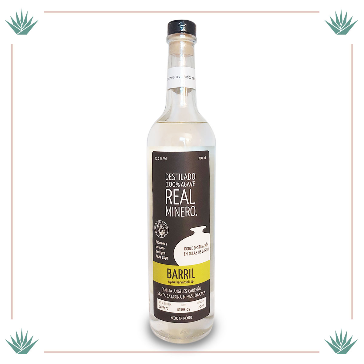 Real Minero Barril 2023 - Destilado de Agave - Casa Agave - UK - Buy Online